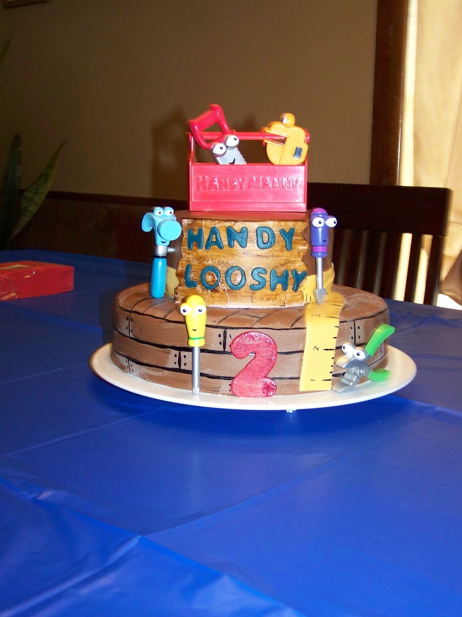 Handy Manny Birthday - CakeCentral.com