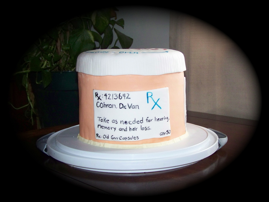 Prescription For A Happy Birthday - CakeCentral.com