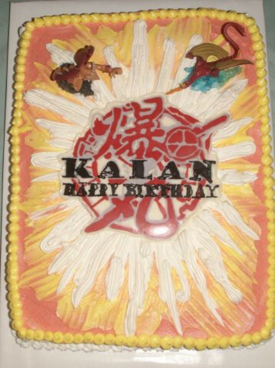 Bakugan Cake - CakeCentral.com