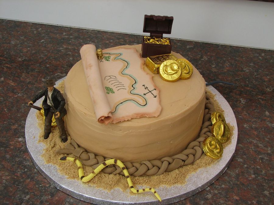 Indiana Jones Birthday Cake - CakeCentral.com