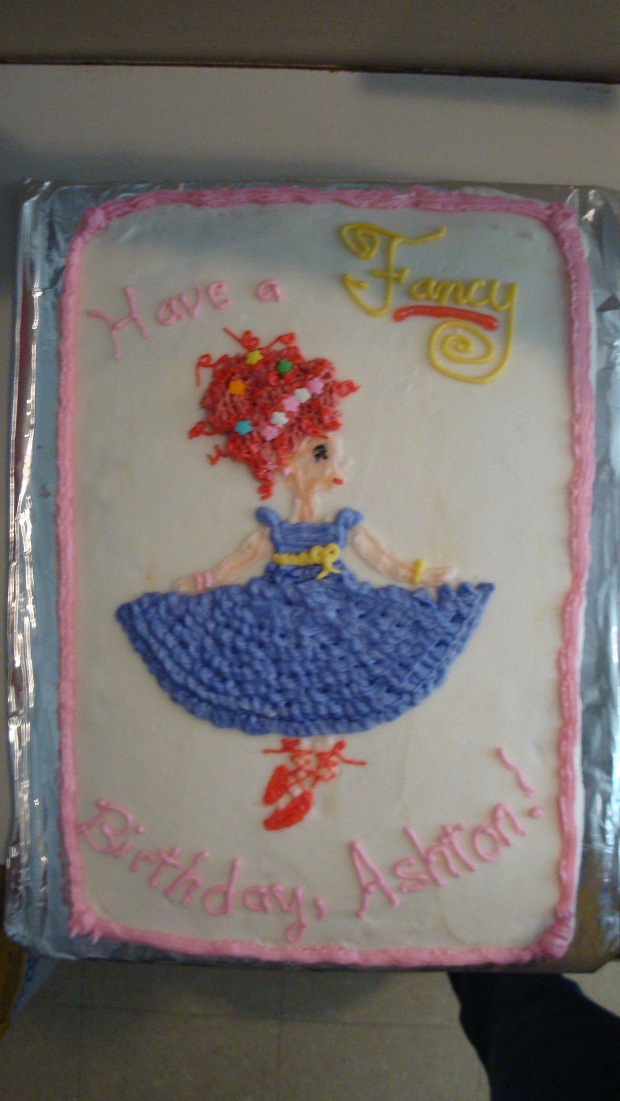 Fancy Nancy - CakeCentral.com