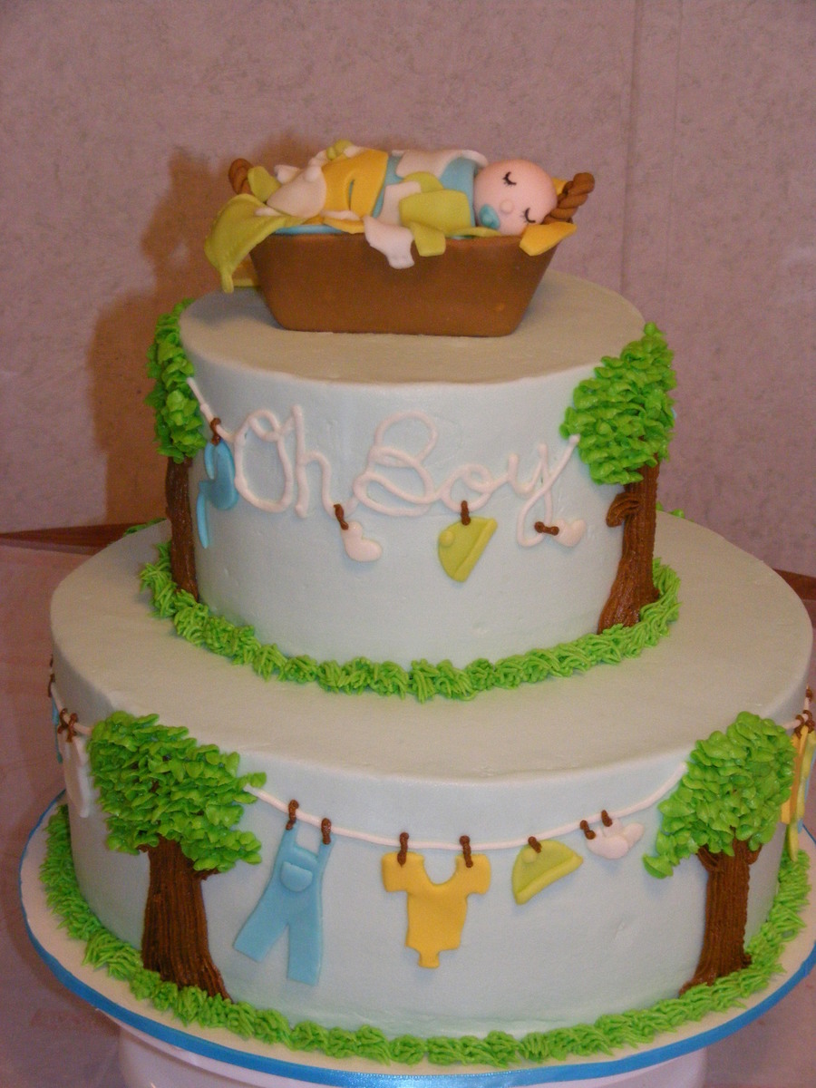 Clothes Line Cake - CakeCentral.com