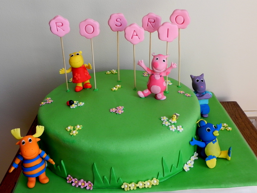 Backyardigans Cake - CakeCentral.com