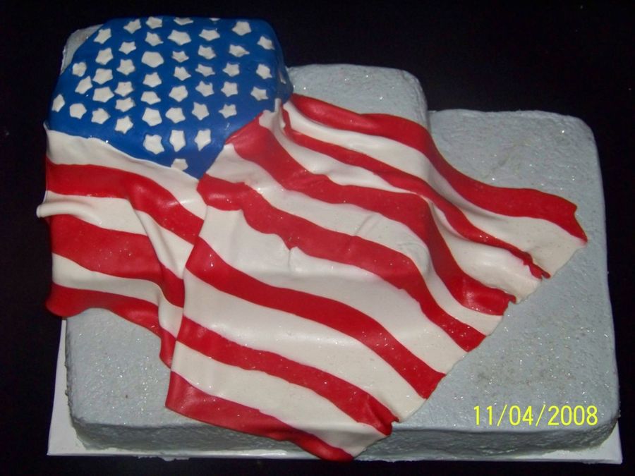 American Flag - CakeCentral.com