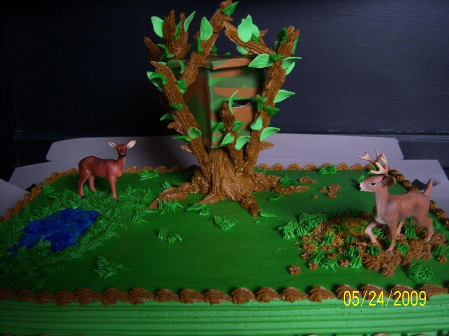 Deer Stand - CakeCentral.com