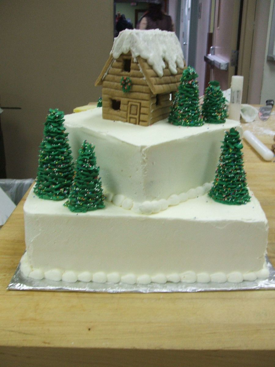 Log Cabin - CakeCentral.com