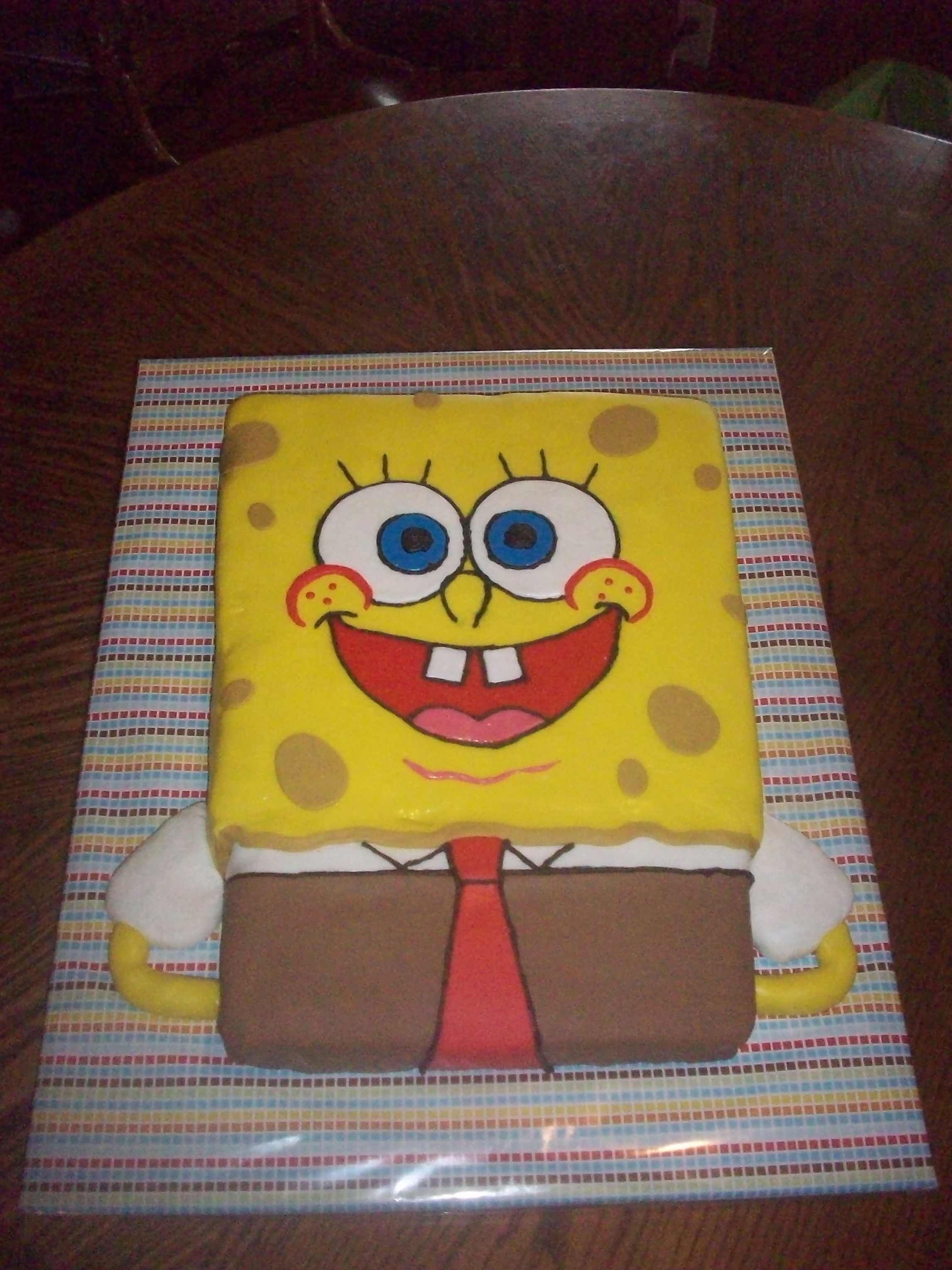 Sponge Bob Birthday Cake - CakeCentral.com