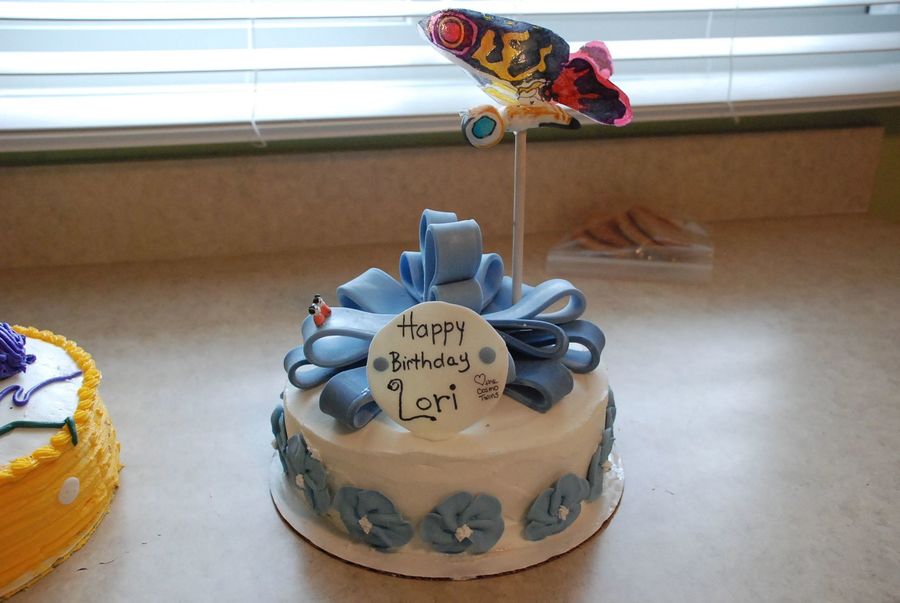 Pretty Mothra Cake - CakeCentral.com