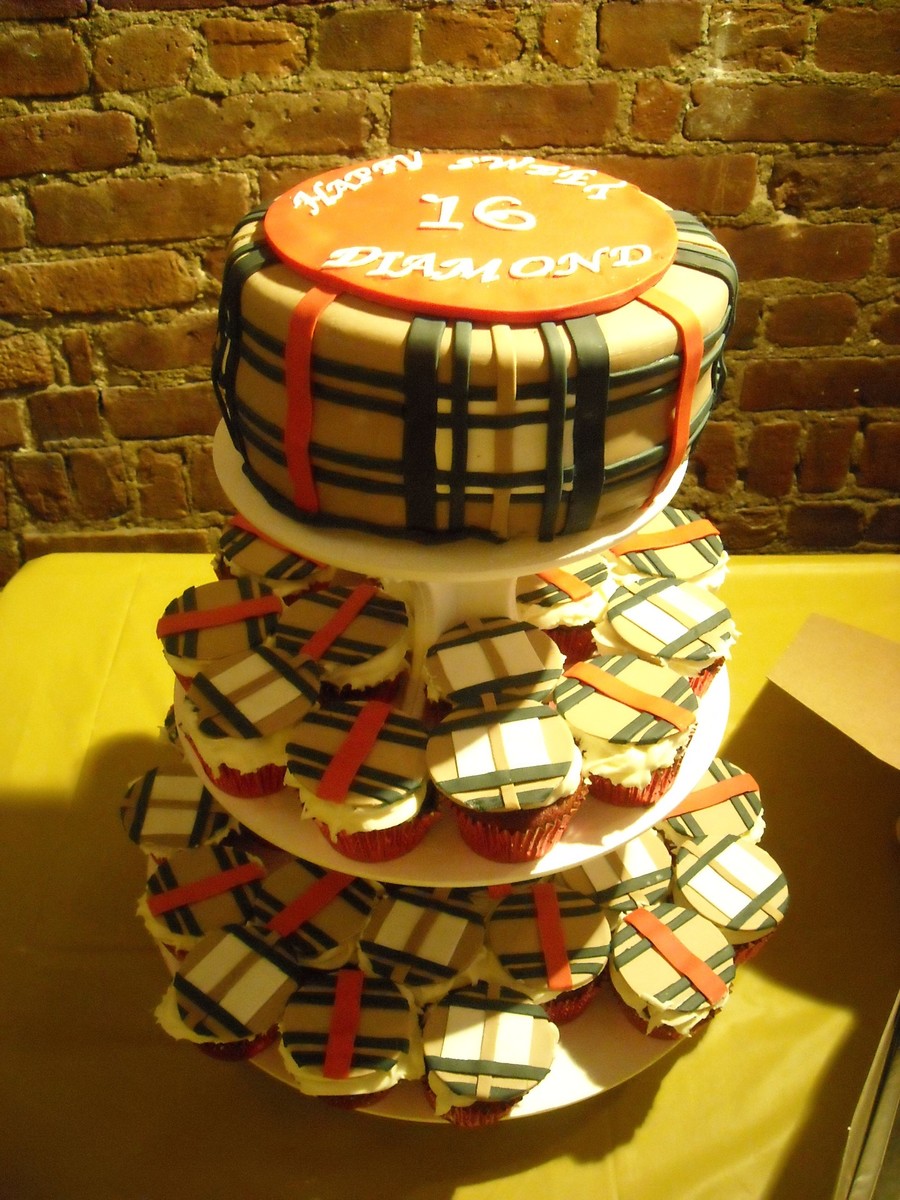 Burberry Birthday - CakeCentral.com