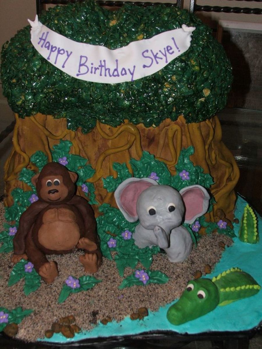 Rainforest Birthday - CakeCentral.com