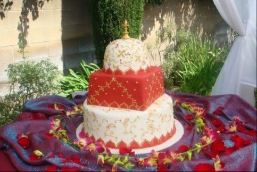 Pakistani Wedding Cake - CakeCentral.com