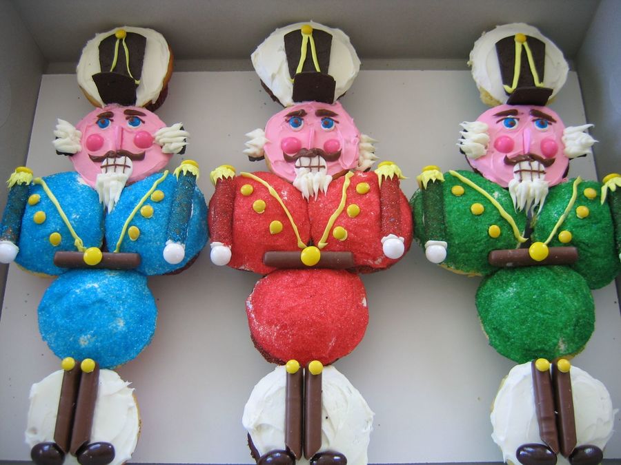 Nutcracker Cupcakes - CakeCentral.com