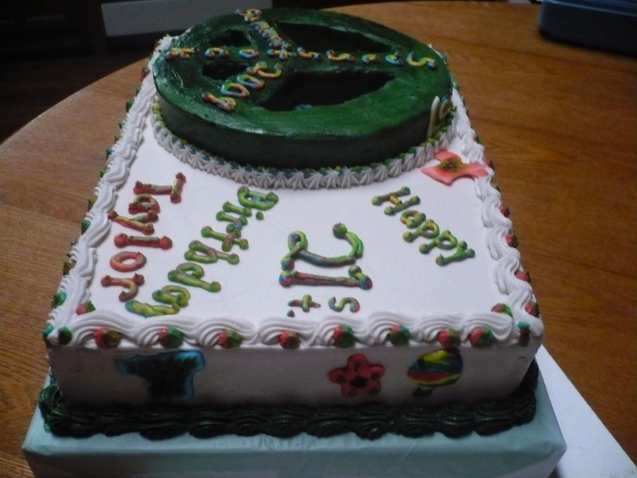 Retro Birthday - CakeCentral.com