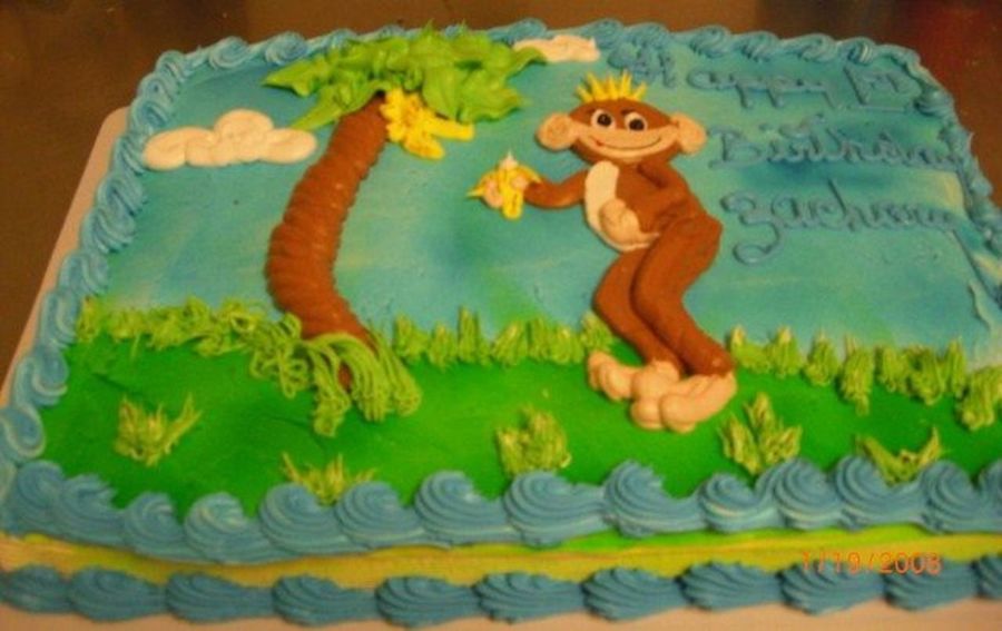 Funny Monkey - CakeCentral.com