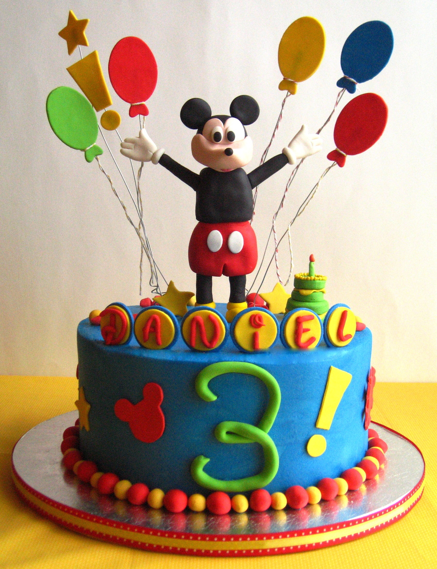 Mickey Mouse Birthday Cake Cakecentral