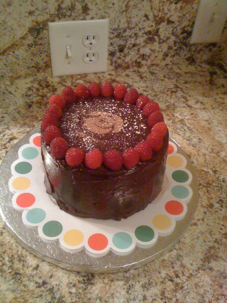 Chocolate Raspberry Cake - CakeCentral.com