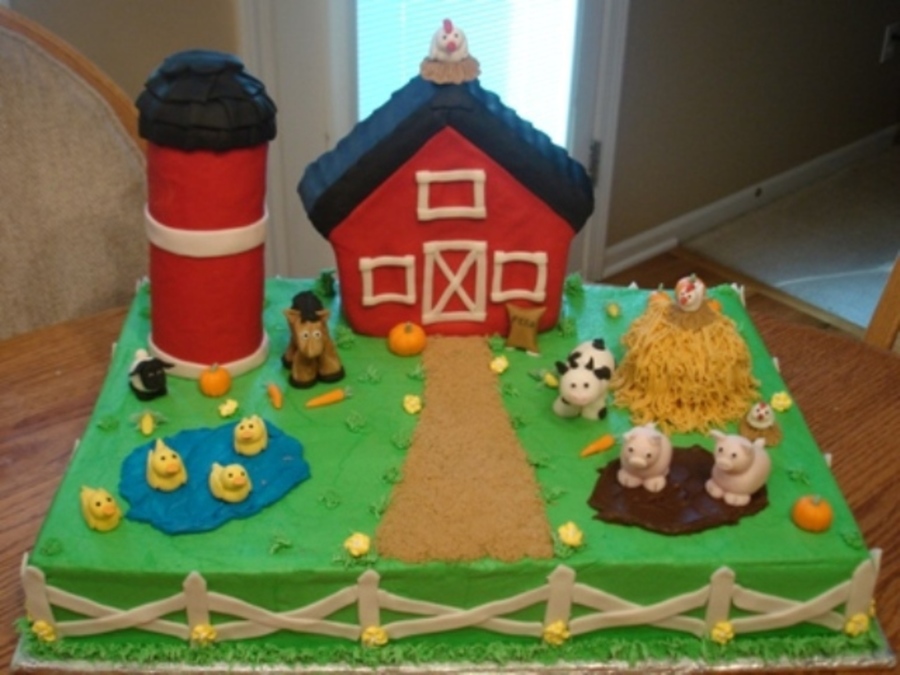 Farm Cake - CakeCentral.com