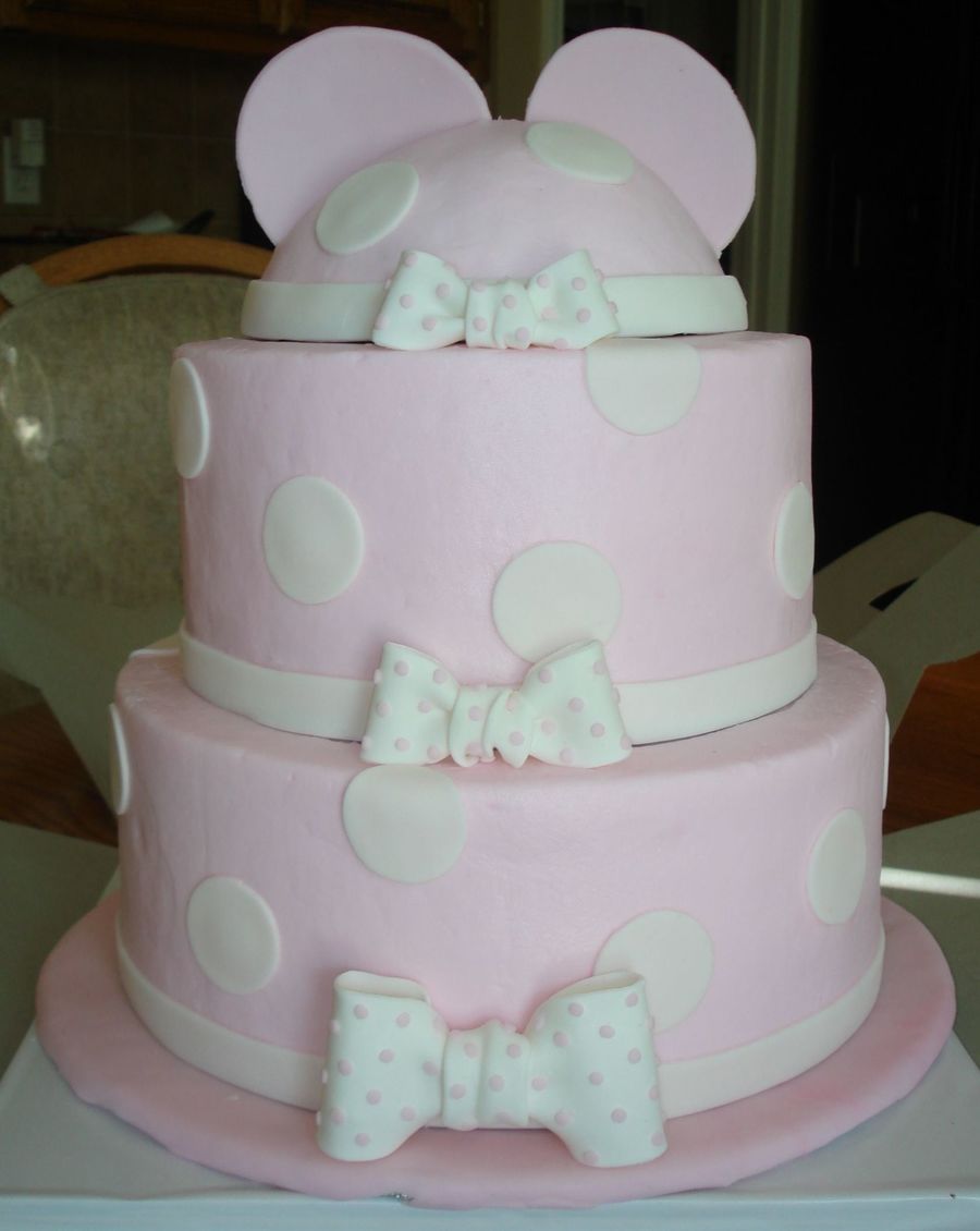 Mini Mouse 1St Birthday - CakeCentral.com