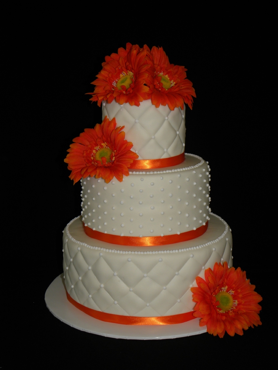 Bloomin' Orange Wedding - CakeCentral.com