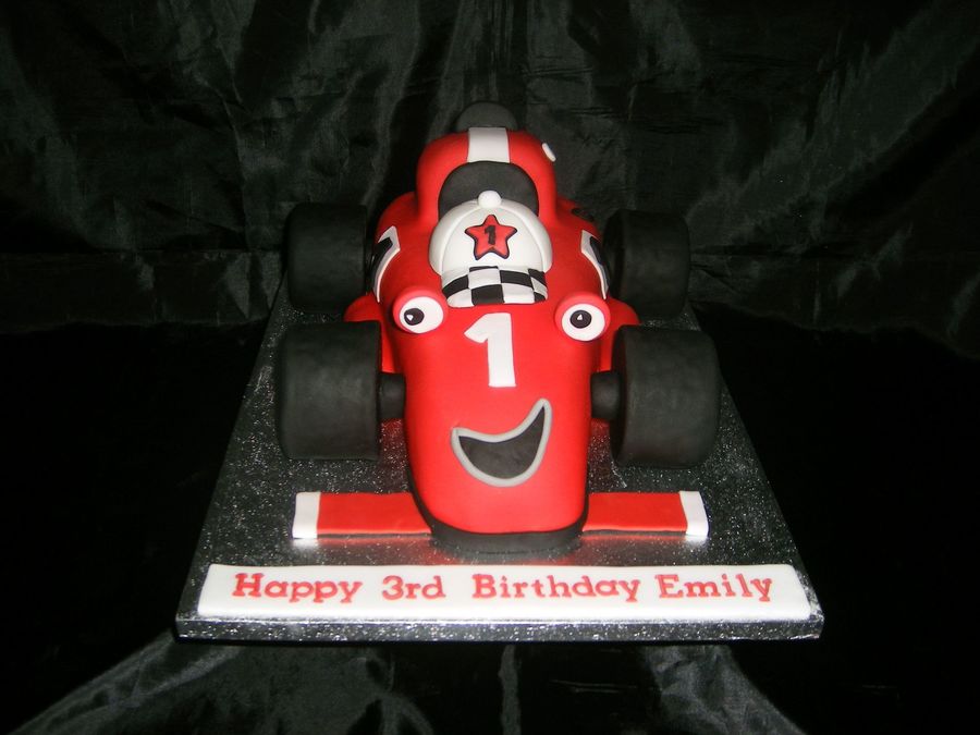 Roary Racing Car - CakeCentral.com