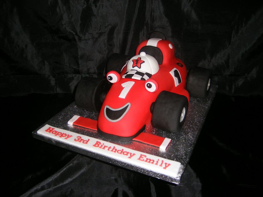 Roary Racing Car - CakeCentral.com