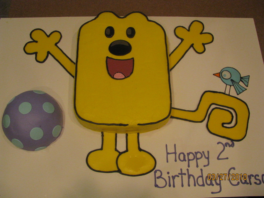 Wow Wow Wubbzy Cake - CakeCentral.com