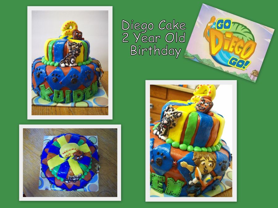Diego Birthday Cake - CakeCentral.com