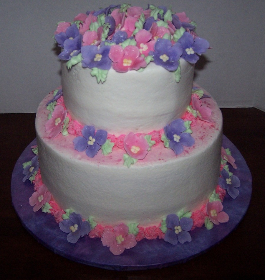 Burst Of Flowers - CakeCentral.com
