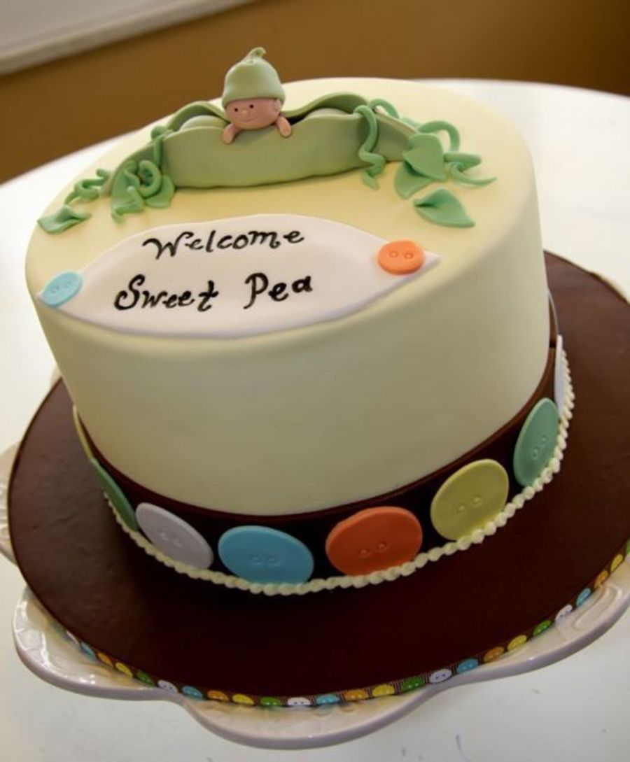 Sweet Pea Cake - CakeCentral.com