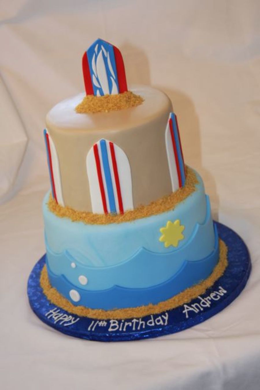 Surf Cake - CakeCentral.com