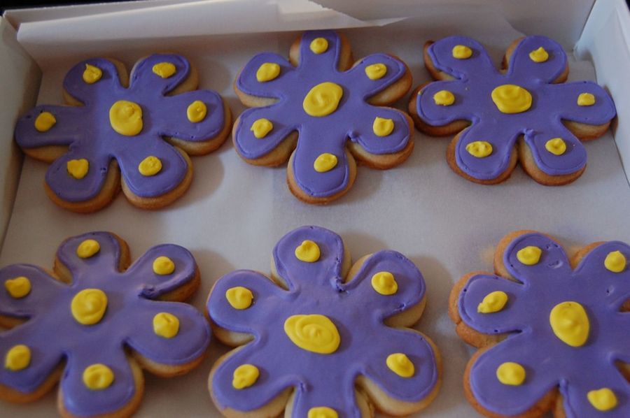 Purple Cookies! - CakeCentral.com