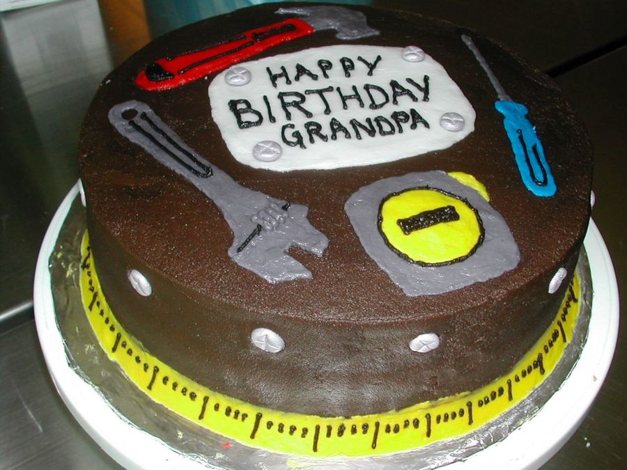 Handyman Birthday Cake - CakeCentral.com