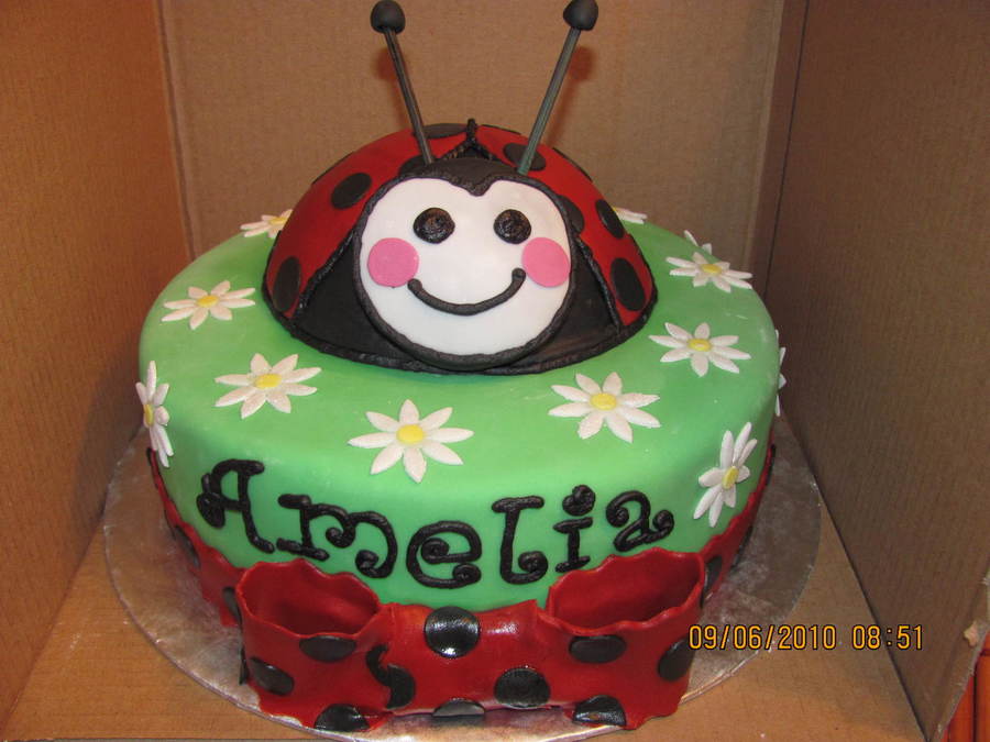 Amelia's Ladybug - CakeCentral.com