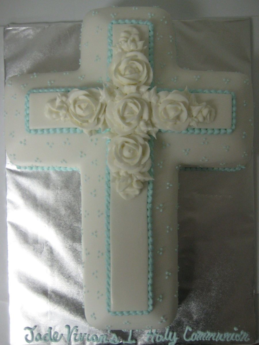 First Communion Cross - CakeCentral.com