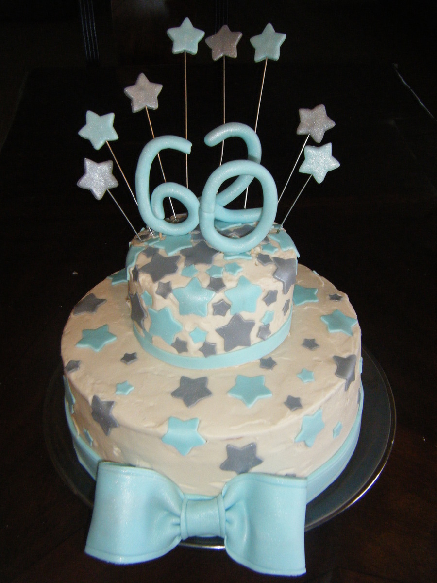 60Th & 62Nd Birthday Cake - CakeCentral.com