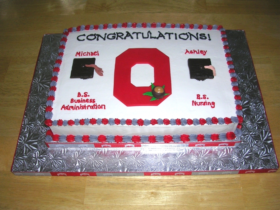 Osu Graduation - CakeCentral.com