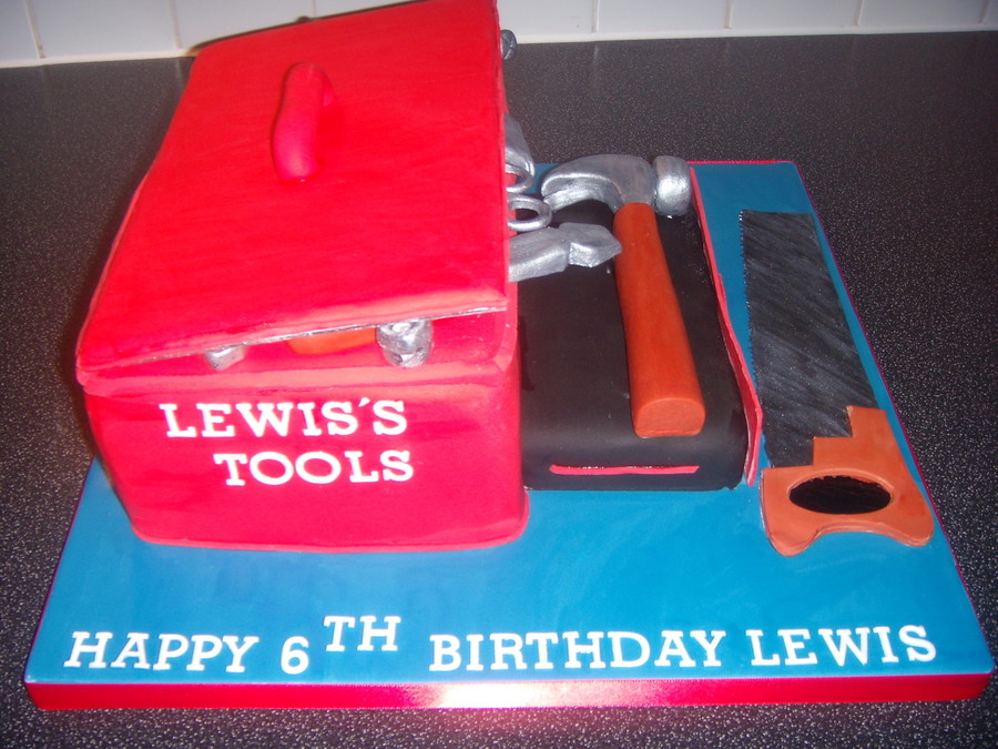 Tool Box And Tools - CakeCentral.com