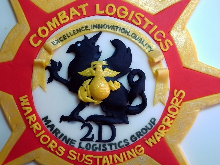 Usmc Unit Logo - CakeCentral.com
