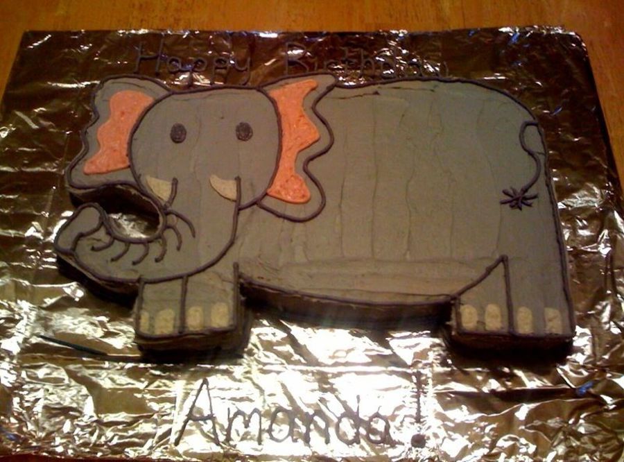 Elephant - CakeCentral.com