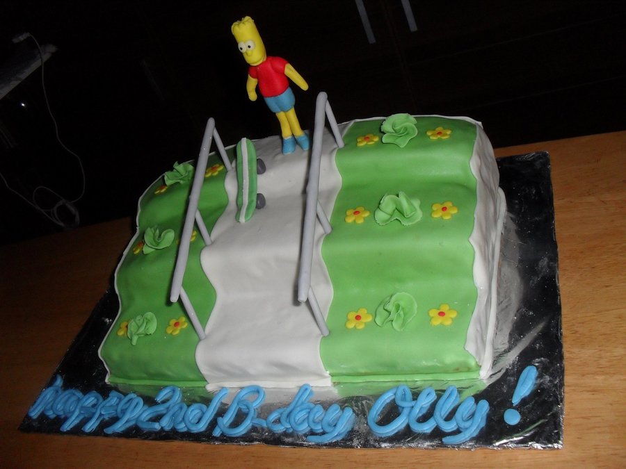 Bart Simpson - CakeCentral.com