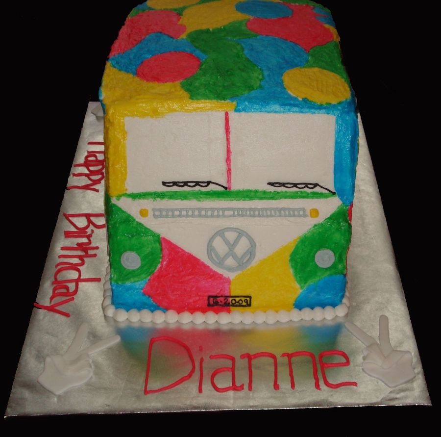Vw Bus - CakeCentral.com