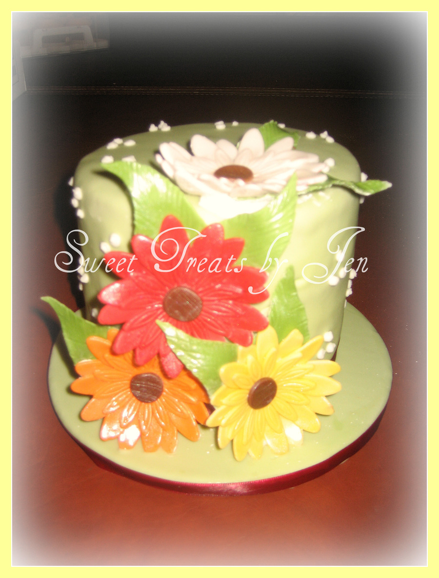 Fall Cupcake Tower - CakeCentral.com