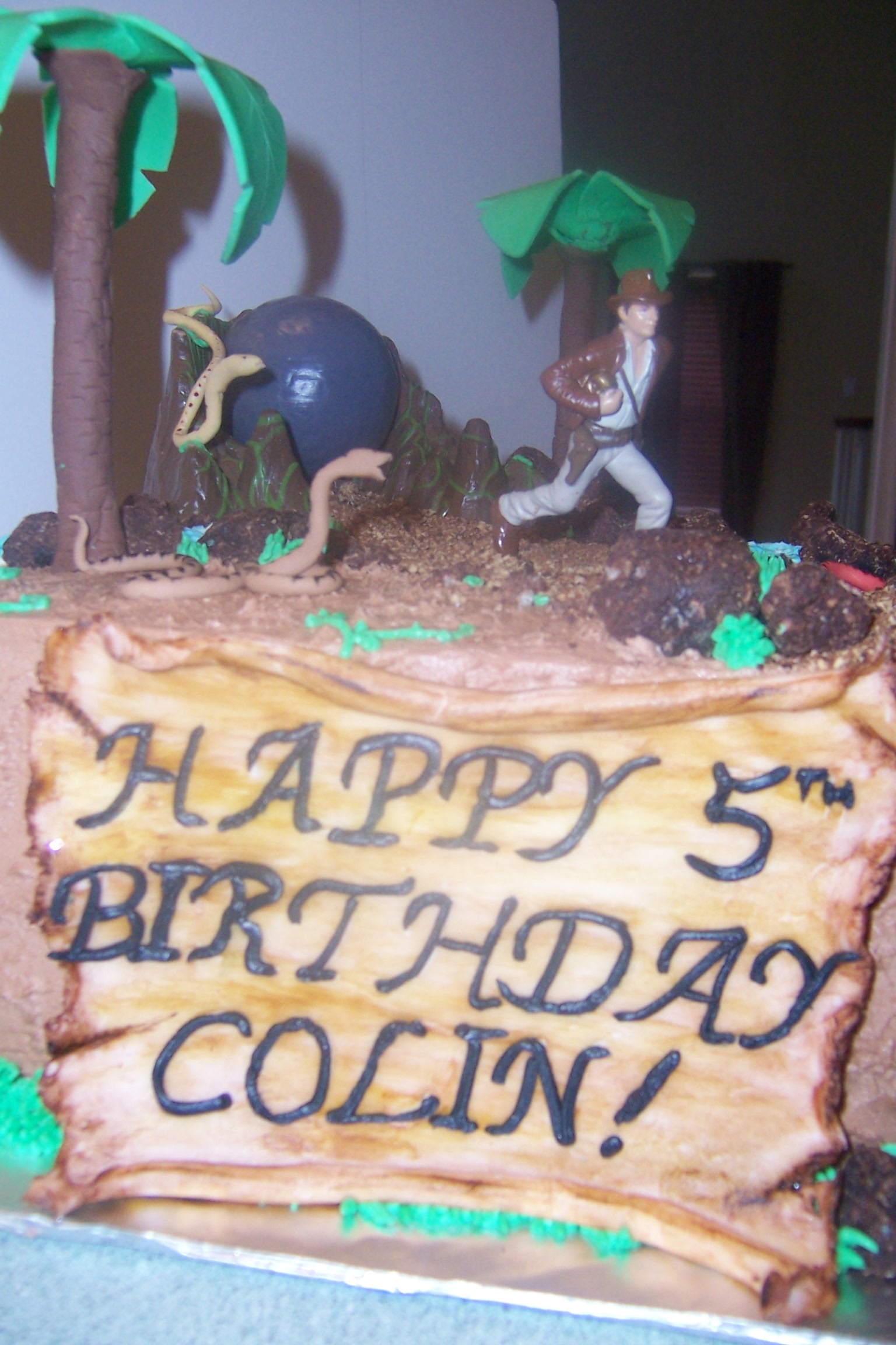 Indiana Jones Cake - CakeCentral.com