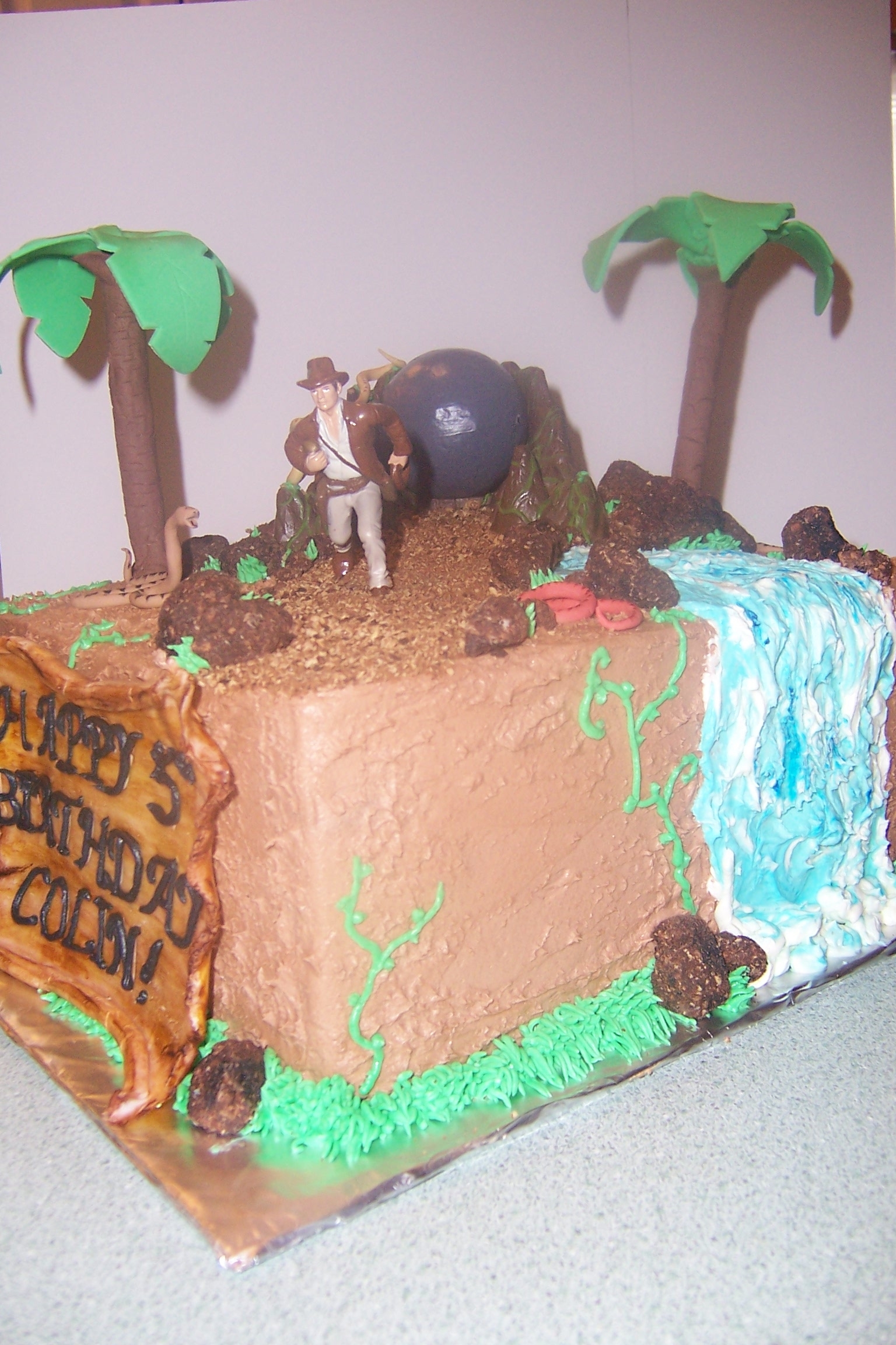 Indiana Jones Cake - CakeCentral.com