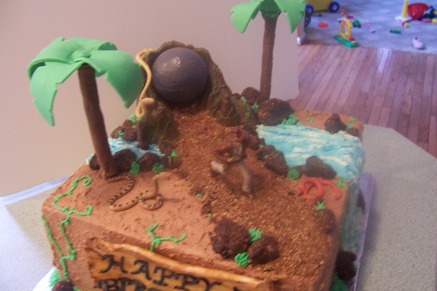 Indiana Jones Cake - CakeCentral.com
