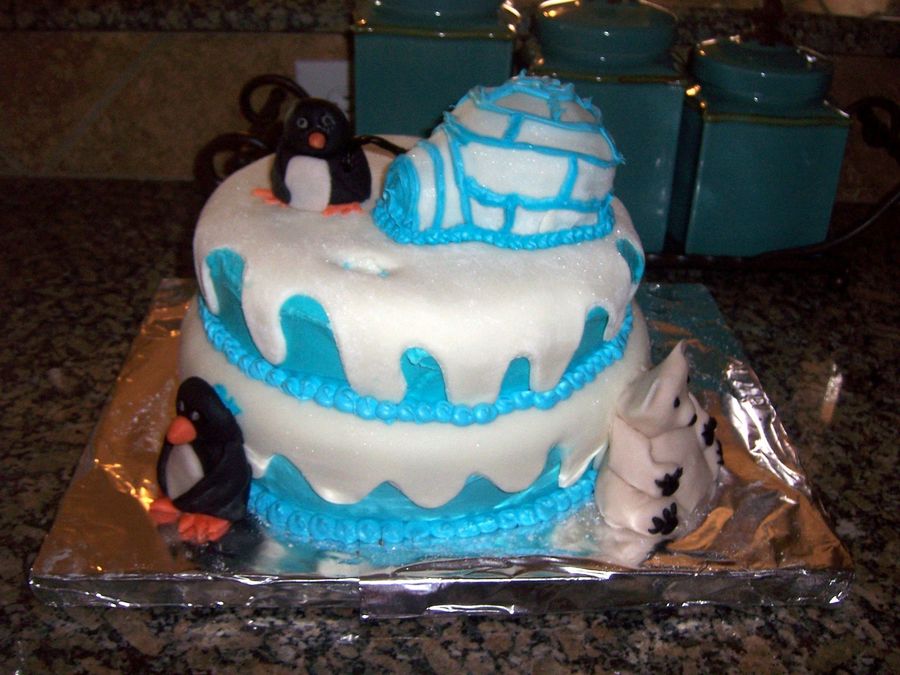 Arctic Birthday Cake - CakeCentral.com