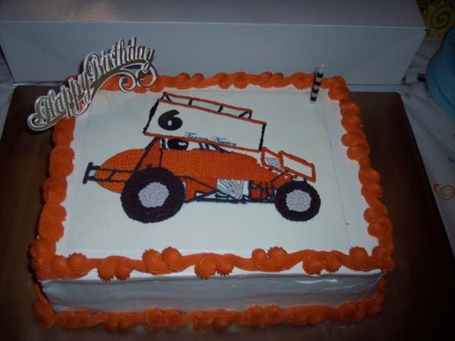 Sprint Car Cake - CakeCentral.com