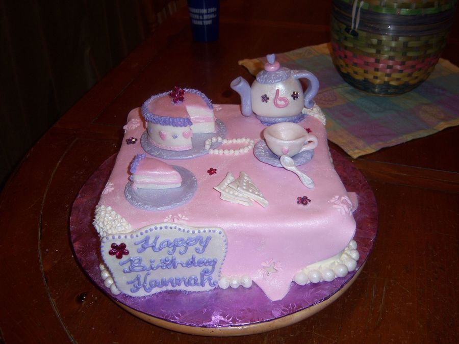 Tea Party Cake - CakeCentral.com