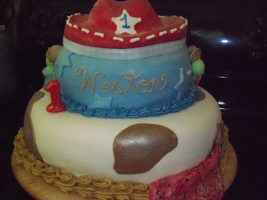 Cowboy 1St Birthday - CakeCentral.com