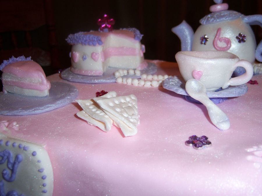 Tea Party Cake - CakeCentral.com